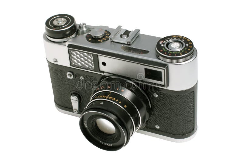 Old analog camera stock photo. Image of photographic - 14095360