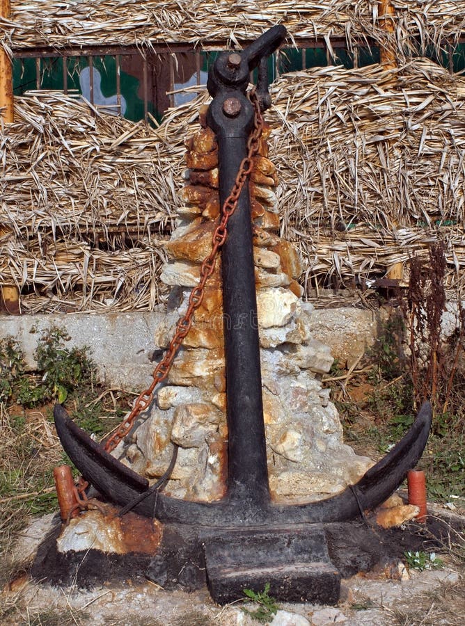 Old anchor stock image. Image of history, nautical, anchor - 29575053