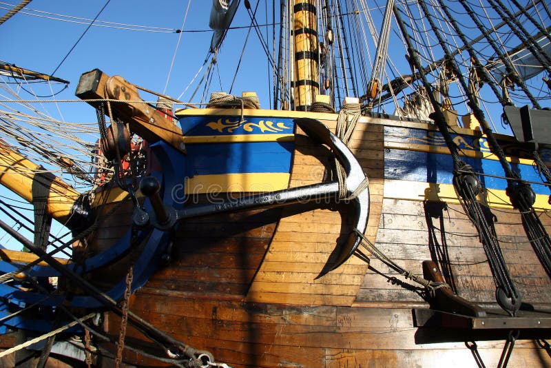 Old Anchor stock photo. Image of navy, dockside, corrosion - 377130