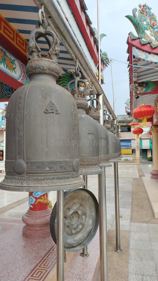 Old Ancient Bell Used To Ring the Time in Various Temples. Editorial ...