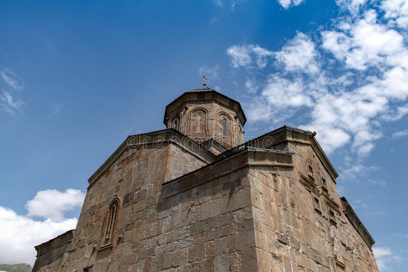 Old Ancient Castles and Churches in the Mountains Stock Image - Image ...