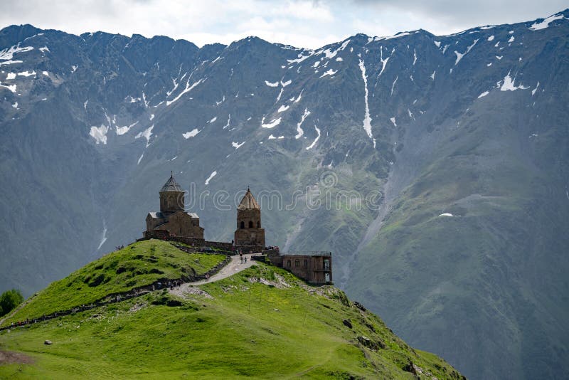Old Ancient Castles and Churches in the Mountains Editorial Stock Image ...