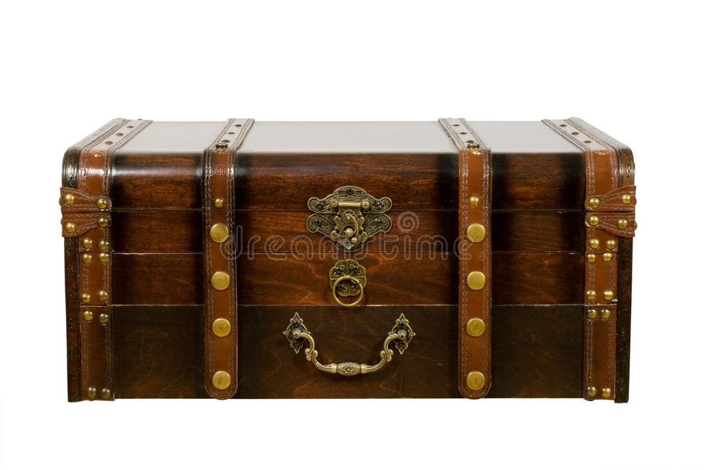 Old ancient chest stock photo. Image of aged, carving - 6913614