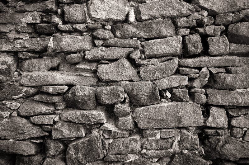 Old Ancient Grunge Wall Stone Background Textures,black and White Rock ...