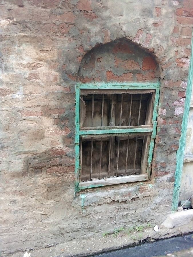 Old Ancient Windows of Old House Historic Building Windows Stock Image ...