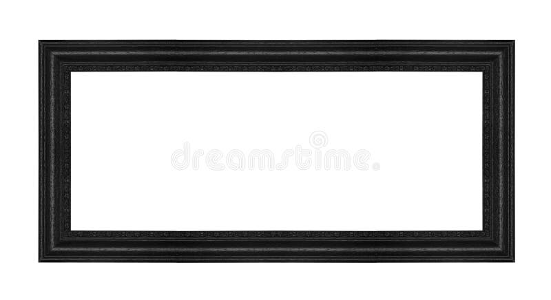 Old Antique Black frame stock image. Image of isolated - 350477479