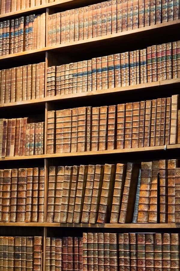 Classic Library. Antique Furniture Stock Image - Image of archive ...