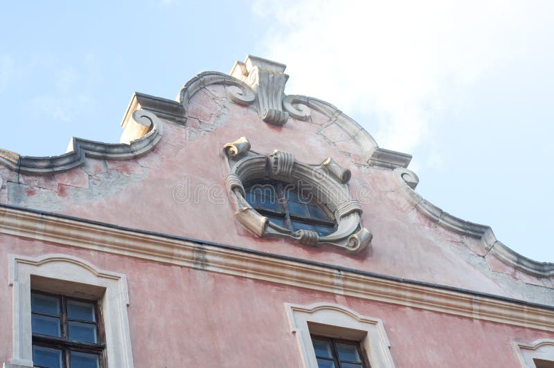 An Old Antique Building. Ancient Architecture Stock Image - Image of ...