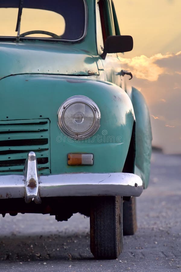 Old antique cars stock image. Image of colonial, cuba - 3747855