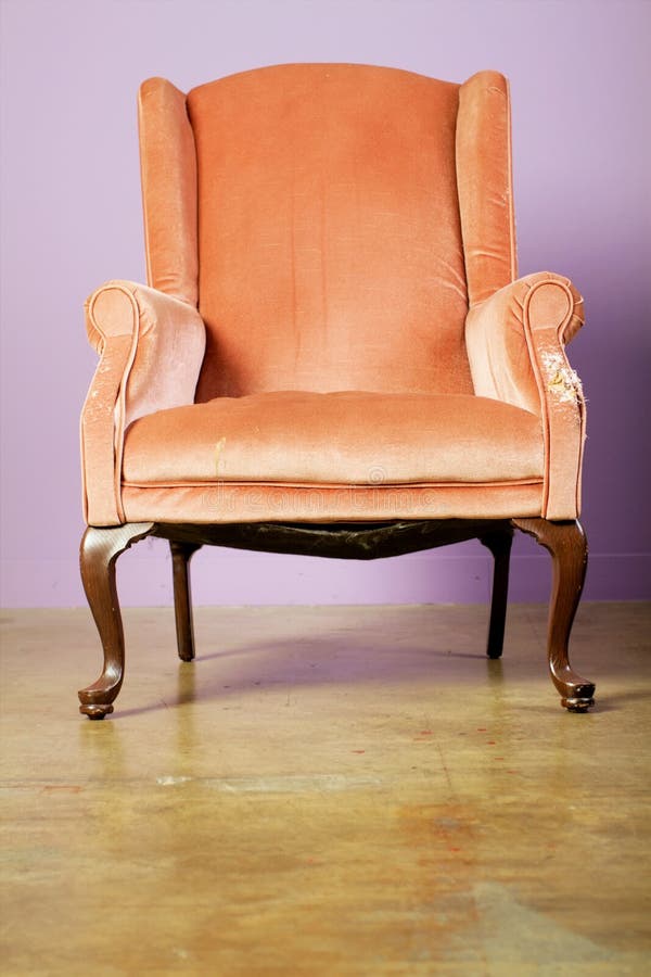 Old antique chair stock photo. Image of damaged, classic - 18550114