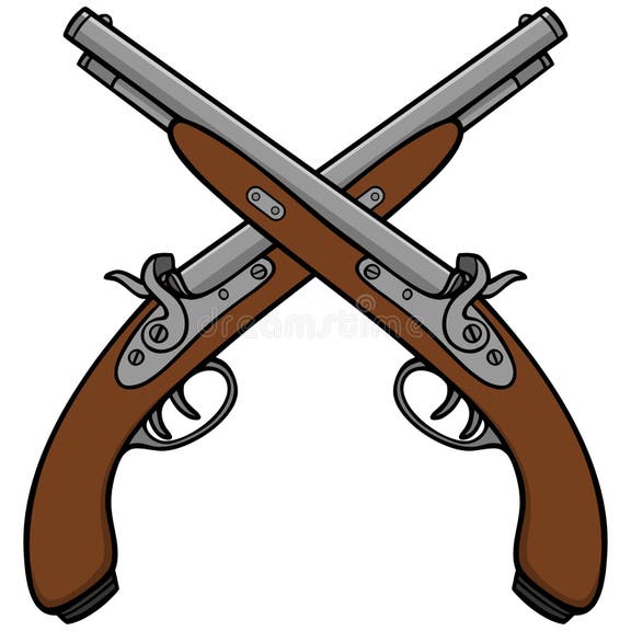 Guns Crossing Stock Illustrations – 36 Guns Crossing Stock ...