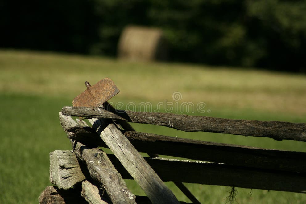 Old antique hoe farm tool stock image. Image of rusted - 3308289