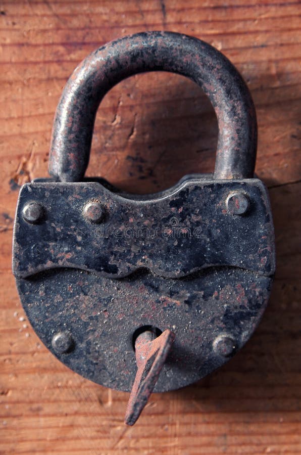 Old Antique Metal Lock Closeup Stock Photo - Image of closeup, symbol ...