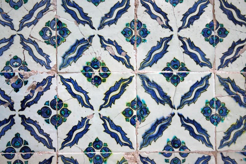 Old antique pattern stock photo. Image of geometric, blue - 10212558