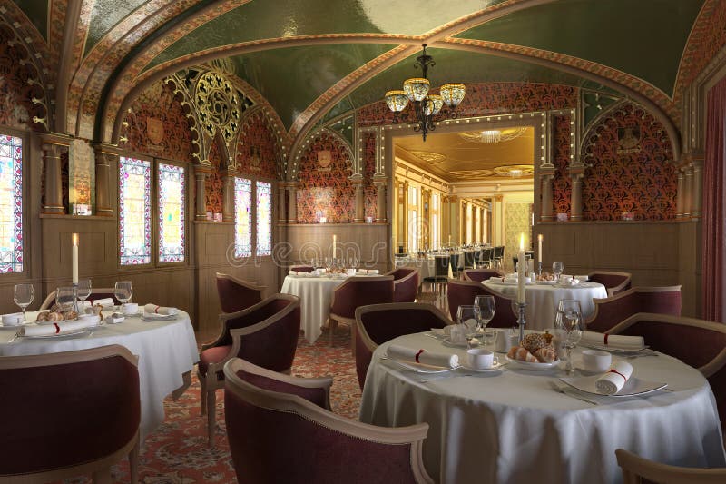 Antique Interior Design Restaurants