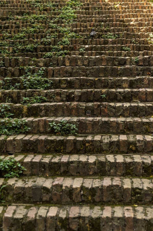 Old Antique Steps in the Ancient Street of Italian Rome Stock Image ...