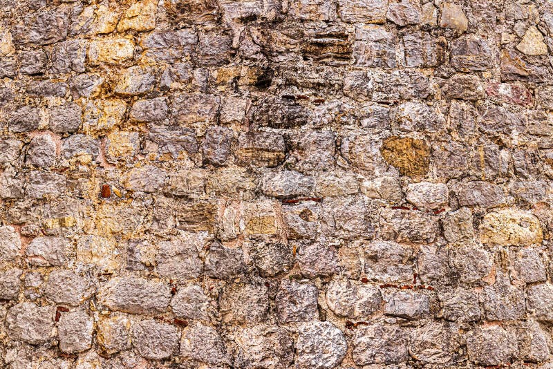 Old Antique Stone Wall Texture Stock Photo - Image of background ...