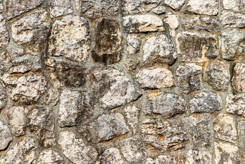 Old Antique Stone Wall Texture Stock Image - Image of built, building ...