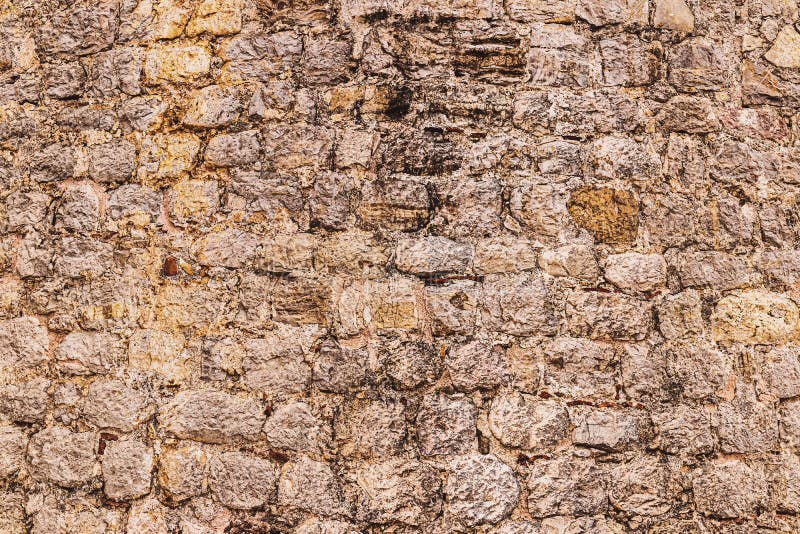 Old Antique Stone Wall Texture Stock Photo - Image of built, surface ...