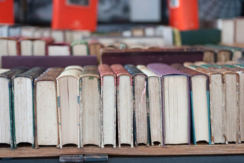 Old antique used books stock photo. Image of paper, reading - 82297232