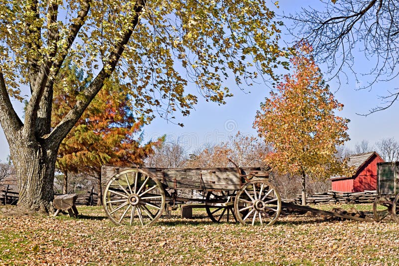 Old Antique Wagon stock photo. Image of farming, barn - 13277088