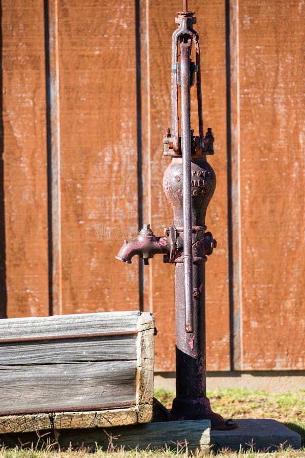 Antique Water Pump stock photo. Image of farm, outdoors - 115340