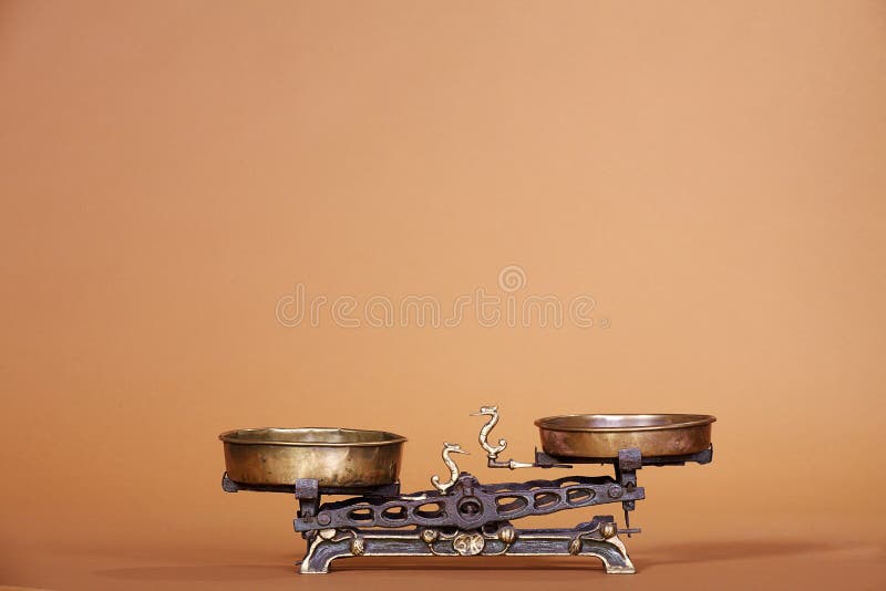 Old antique weight level stock photo. Image of balanced - 40171426