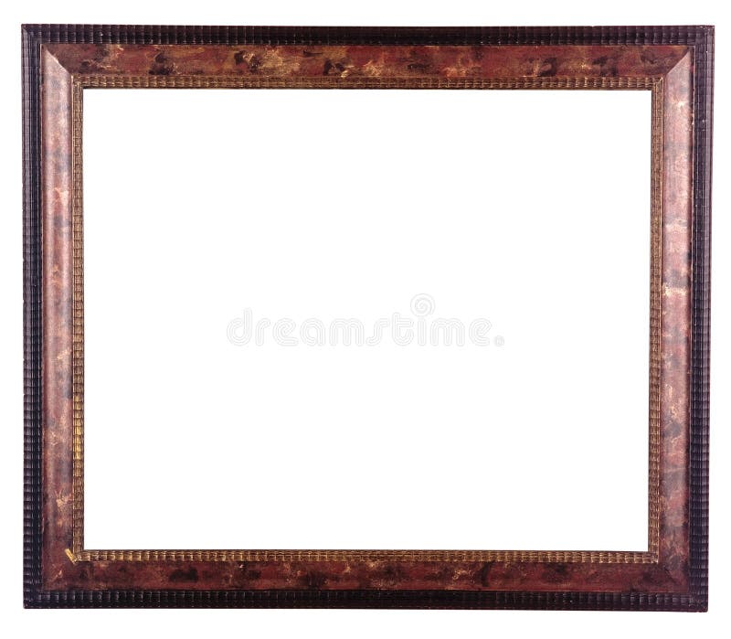 Old Antique Wooden Frame Isolated on White Stock Photo - Image of gold ... Old Antique Wooden Frame Isolated on White Stock Photo - Image of gold ...