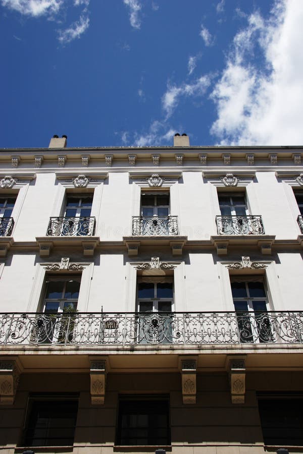 Old apartment complex stock photo. Image of france, building - 2803744
