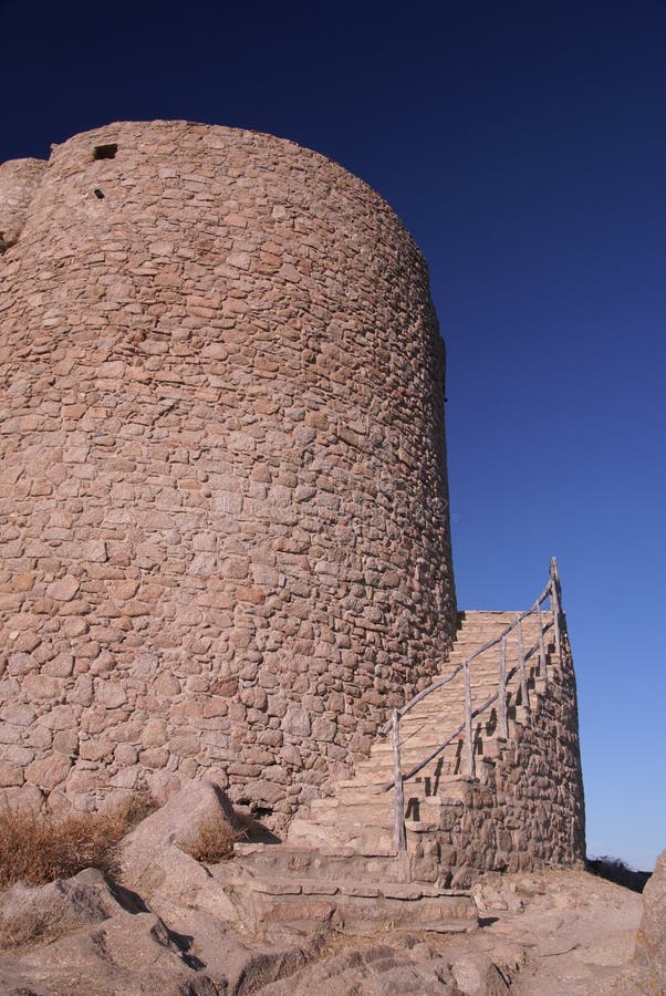 Old aragon tower stock photo. Image of observe, blue - 10861064