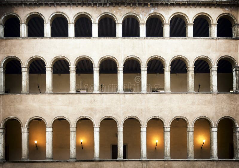 Old arcade stock photo. Image of palace, stone, frame - 36957574