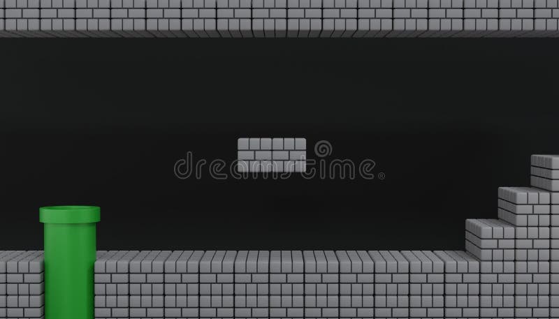 Mario Underground Block Stock Illustrations – 8 Mario Underground Block ...