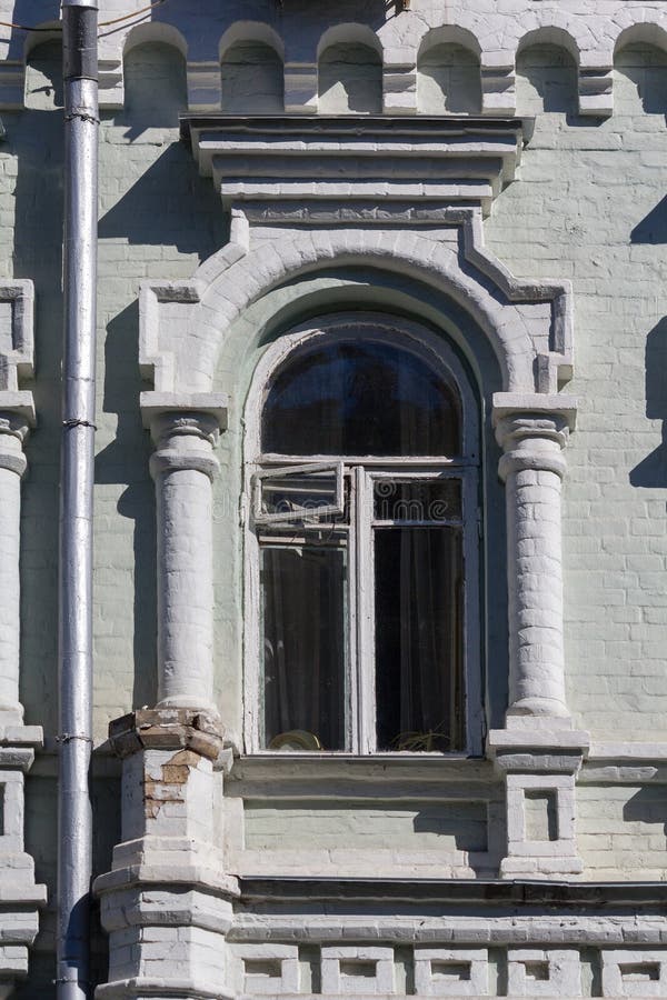 Old Window In The Classical Style Stock Image - Image of single ...