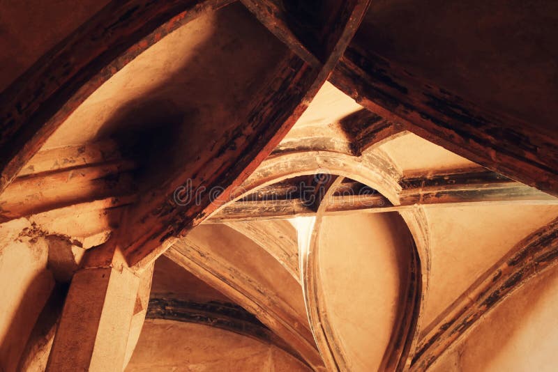 Antique ceiling stock photo. Image of structure, vaulted - 47407388