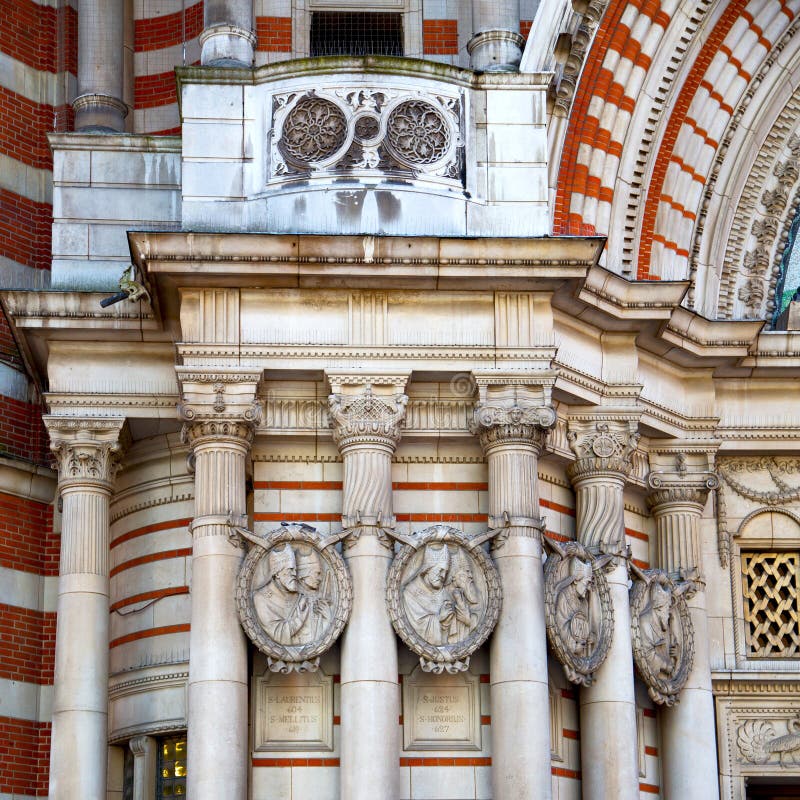 Old Architecture in England London Europe Wall and History Stock Photo ...