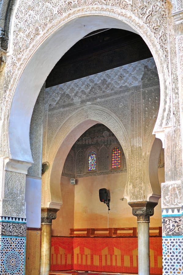 Cityscape of Fes, Morocco stock image. Image of islam - 33928919