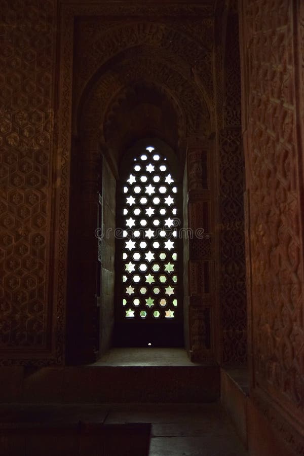 Old Architecture Inside Qutub Minar during the Day Time in Delhi India ...
