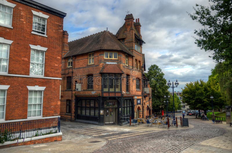 English Homes, Nottingham stock photo. Image of community - 19825456
