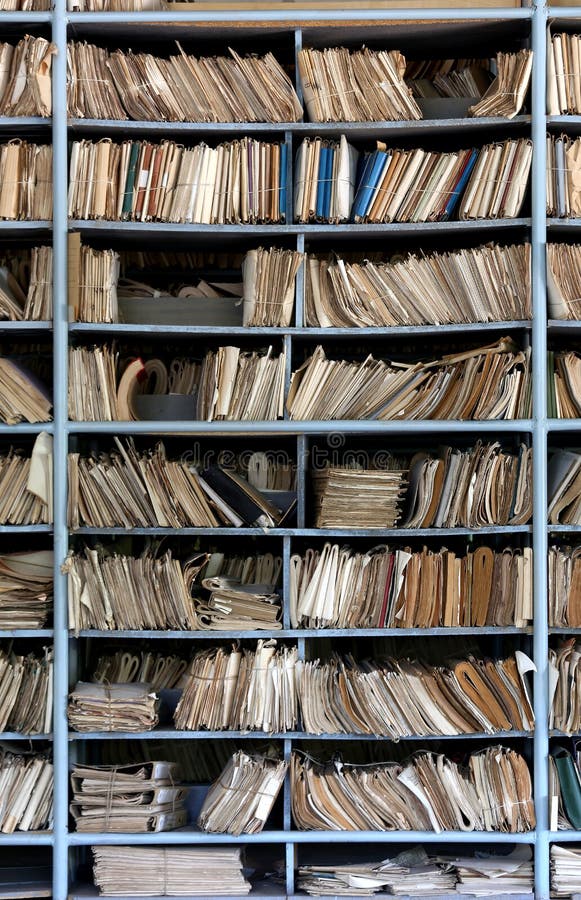 Old archive stock image. Image of paperwork, administrative - 42685469
