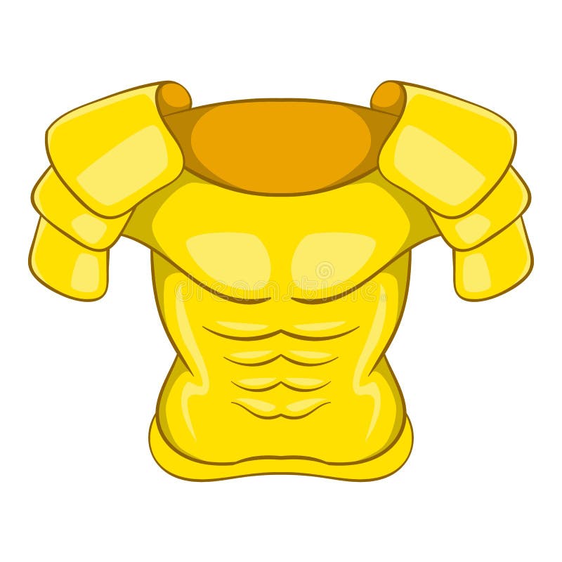 Old Armor Icon, Cartoon Style Stock Vector - Illustration of heritage ...