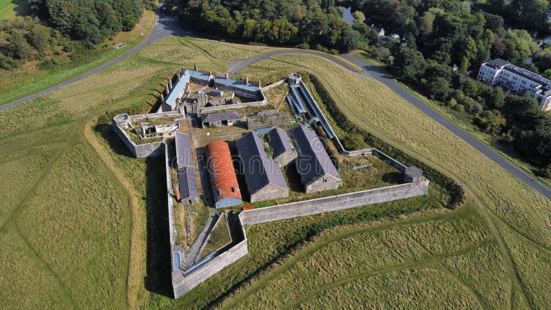 The old army barracks stock image. Image of fortification - 245632685