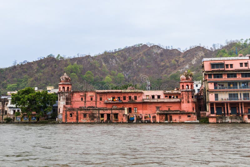 Old Ashrams stock image. Image of himalayan, india, weathered - 42345097