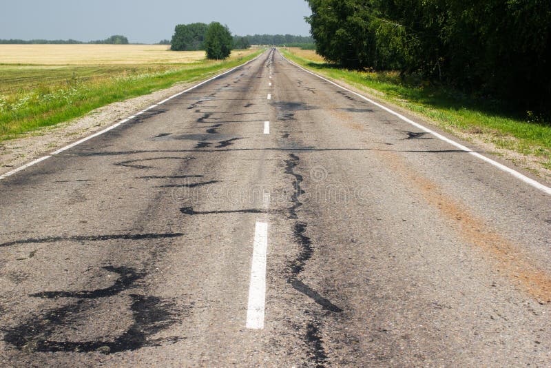 Old asphalt road stock image. Image of architecture - 101904813