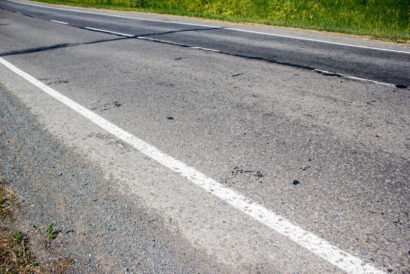 Old asphalt road stock photo. Image of clouds, journey - 102774384