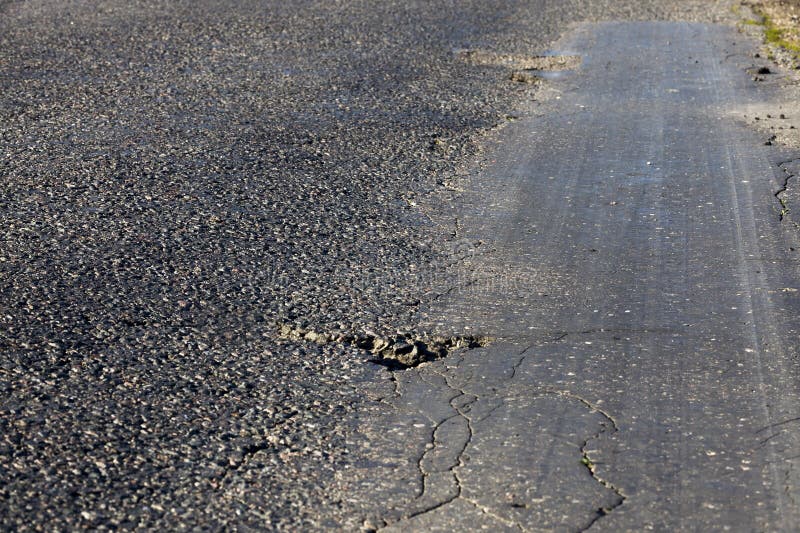 Old asphalt road stock photo. Image of highway, outdoor - 223555856