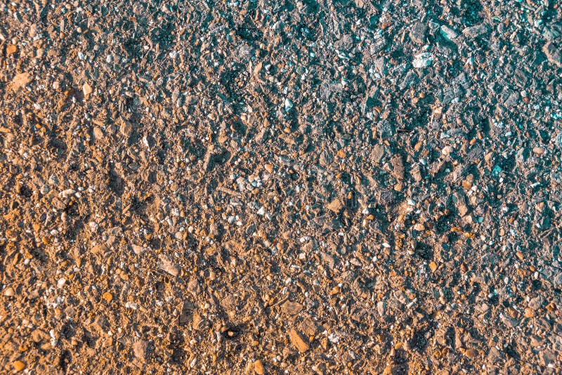 Old Asphalt Texture with Brown Tint Gradient Overlaid Stock Image ...