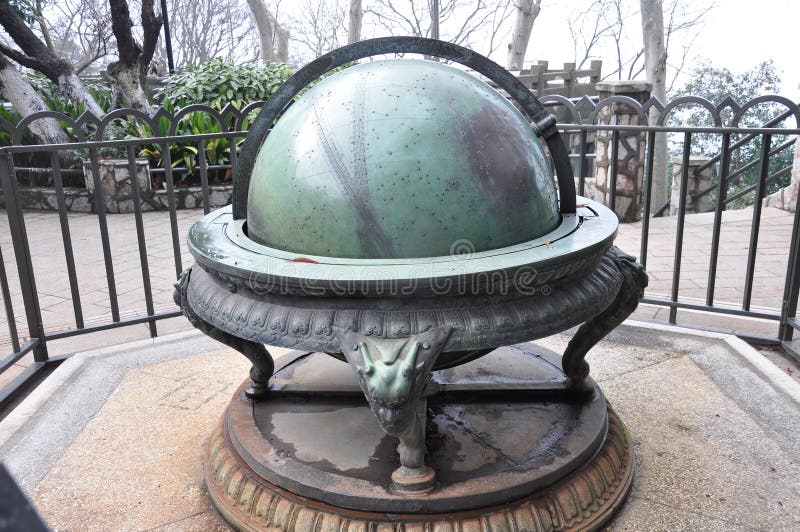 Astronomical Instruments at Jantar Mantar Observatory, Jaipur Stock ...