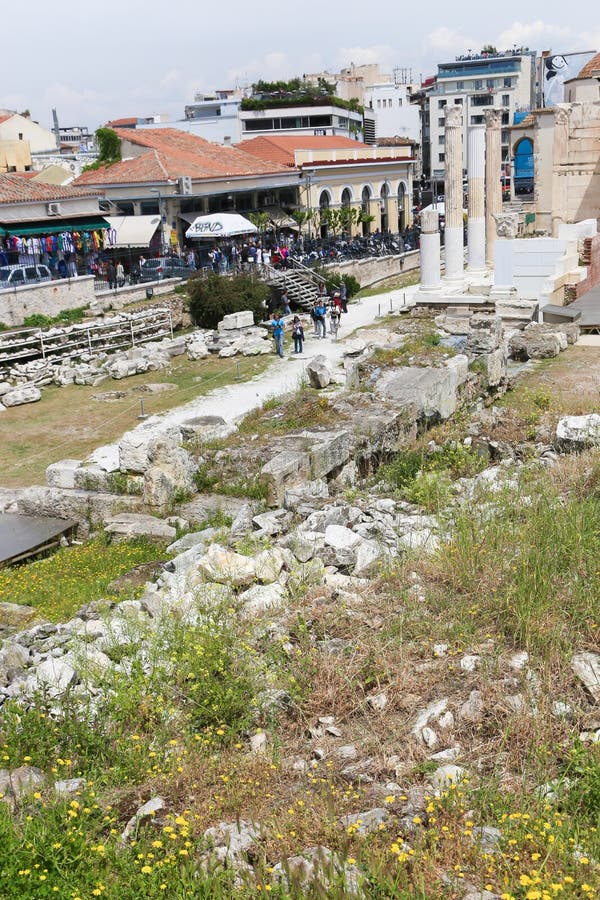 Old Athens City editorial stock photo. Image of italy - 56474568