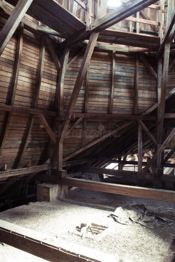 Old attic stock image. Image of indoors, messy, abandoned - 26222399