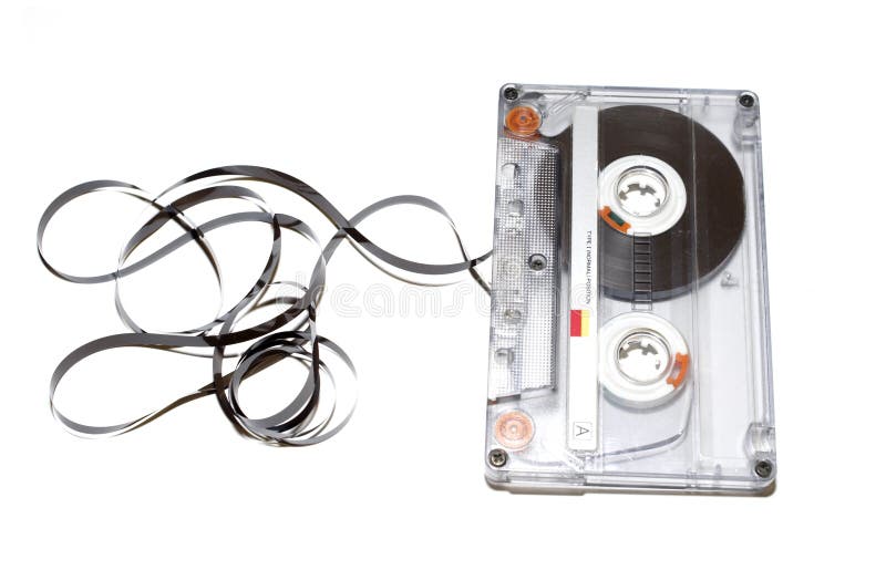 Old audio tape stock image. Image of record, retro, magnetic - 10137677